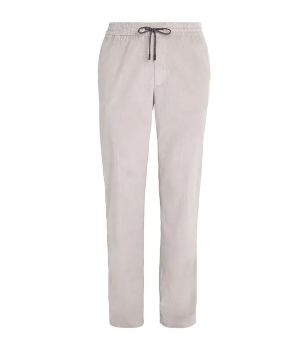 Sease Corduroy Mindset Slim Trousers - Grey