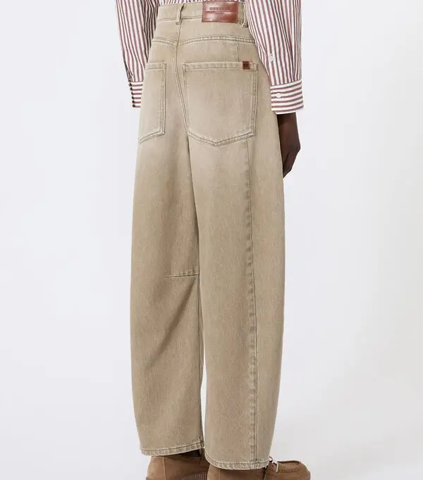 Max Mara Coloured Barrel Jeans