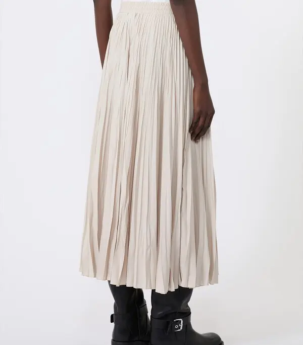 Max Mara Pleated A-line Maxi Skirt
