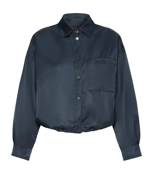 Max Mara Shirt Raincoat - Navy