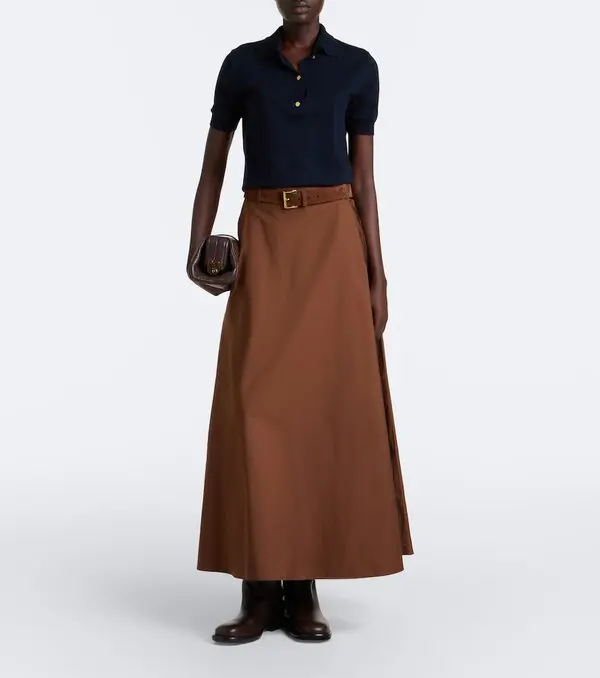 Max Mara Radzmir Maxi Skirt - Brown