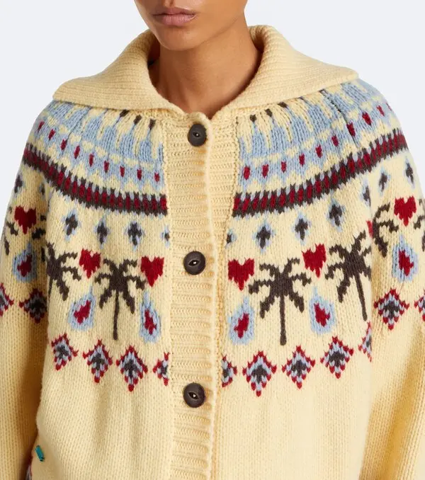 Alanui Sweet Winter Virgin Wool Cardigan