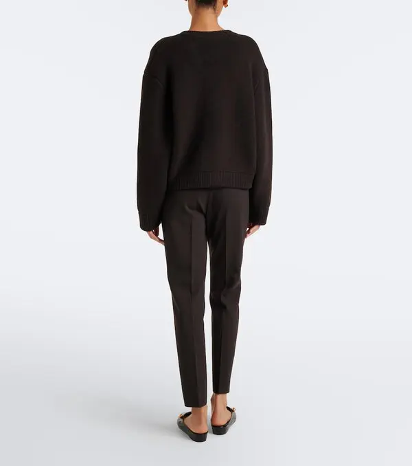 Max Mara Wool-blend Slim Pants