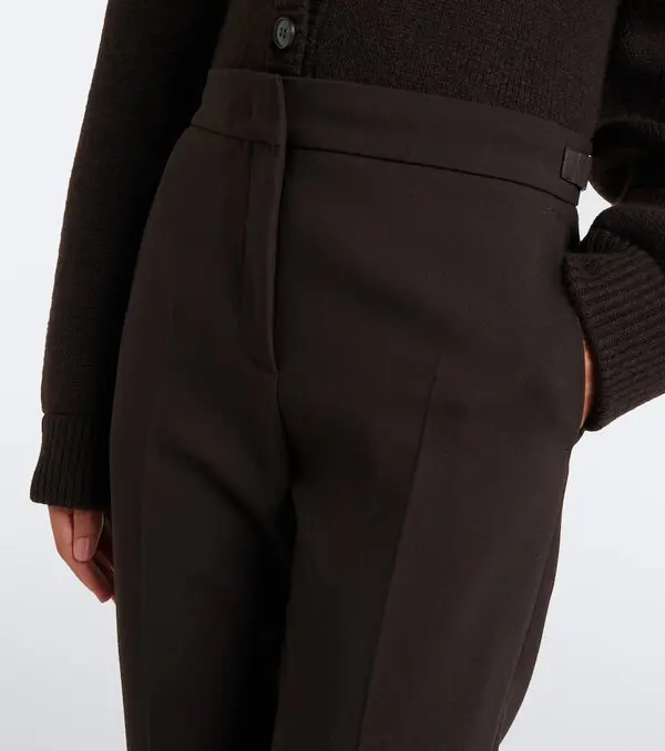 Max Mara Wool-blend Slim Pants