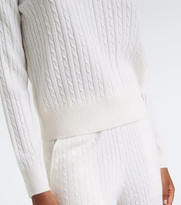 Eleventy Cable-knit Cashmere Sweater