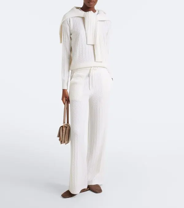 Eleventy Cable-knit Cashmere Sweater