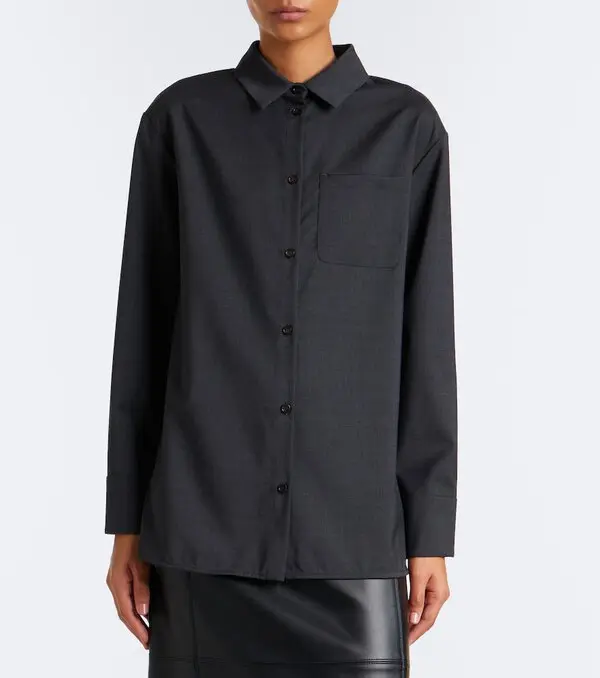 Max Mara Virgin Wool Shirt