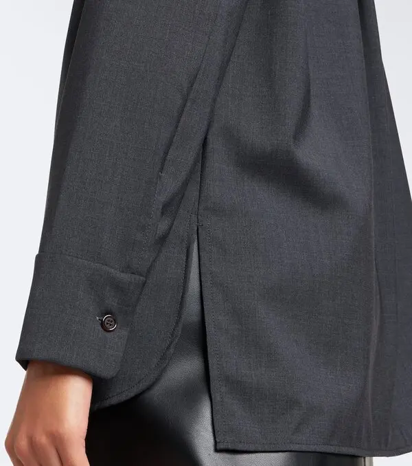 Max Mara Virgin Wool Shirt