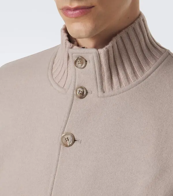 Fedeli Cashmere Bomber Jacket