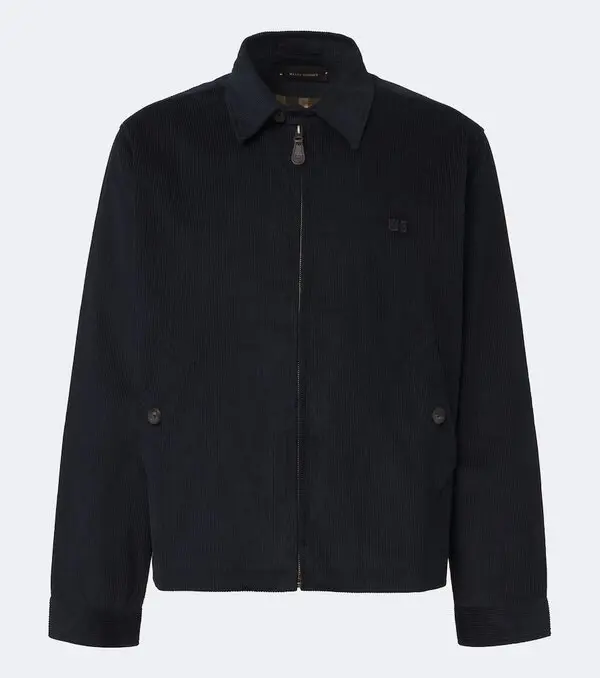 WALES BONNER Drew Cotton Corduroy Jacket - Blue