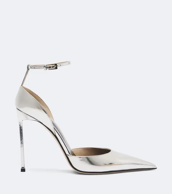 TOM FORD Metallic Leather Pumps