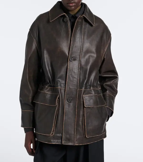 ARMA Maeve Leather Jacket