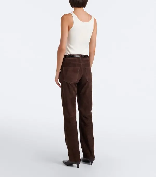ARMA Suede Straight Pants