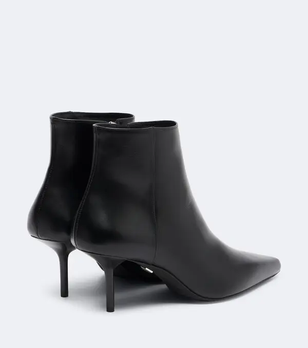 Max Mara Leather Ankle Boots