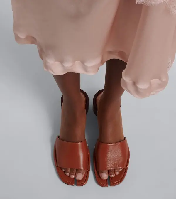 MAISON MARGIELA Tabi Leather Sandals