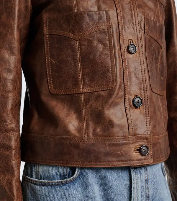 NILI LOTAN Susannah Leather Jacket