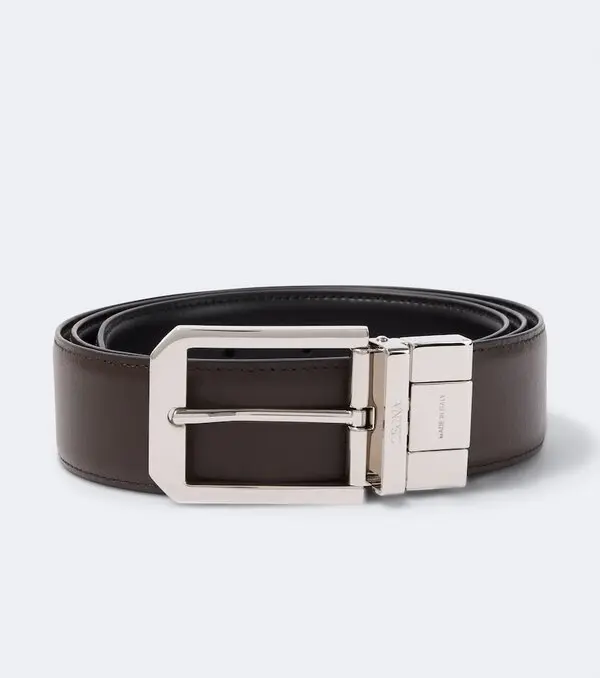 Zegna Reversible Leather Belt