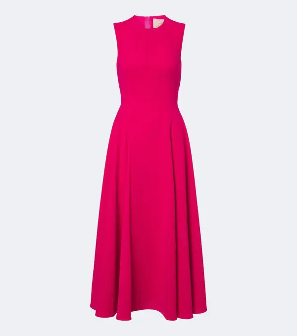 ROKSANDA Kora Crepe Midi Dress - Pink