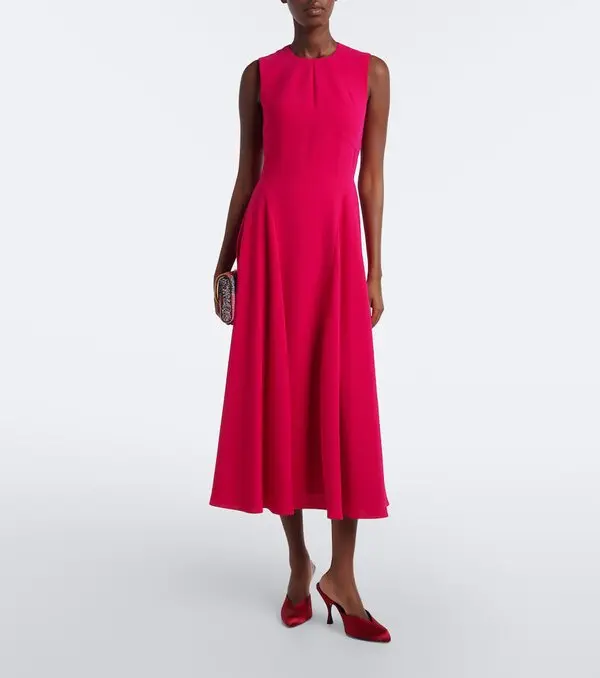 ROKSANDA Kora Crepe Midi Dress