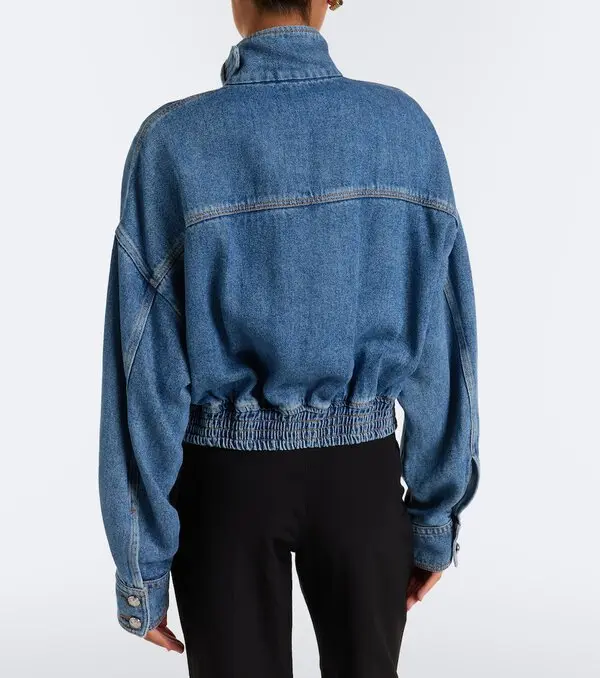 Sportmax Denim Bomber Jacket