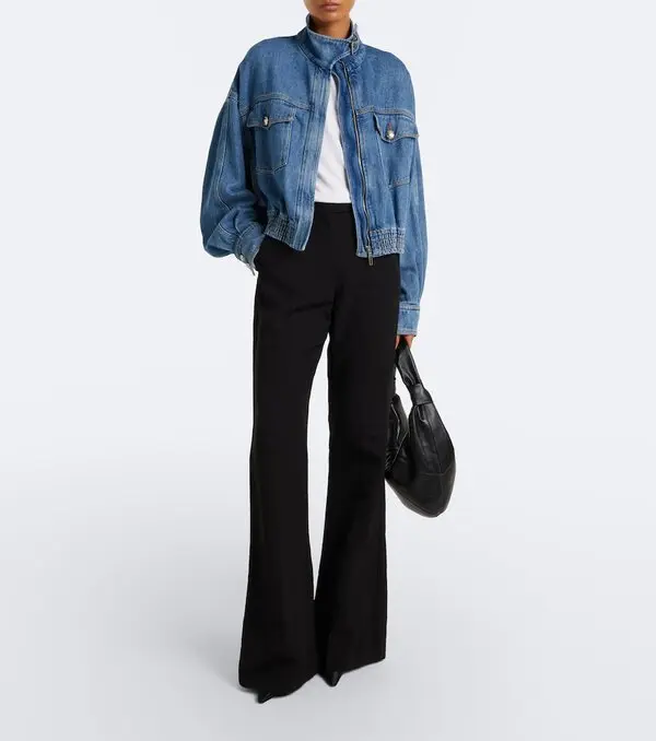 Sportmax Denim Bomber Jacket