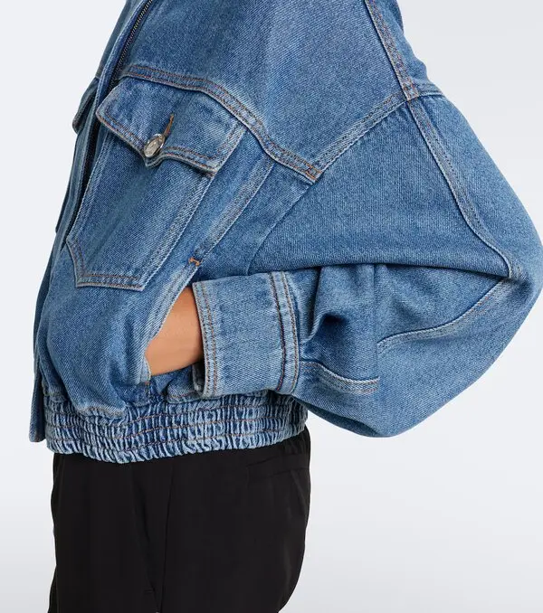 Sportmax Denim Bomber Jacket