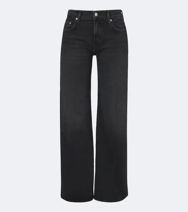 Citizens Of Humanity Nora Wide-leg Jeans - Black