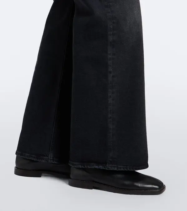Citizens Of Humanity Nora Wide-leg Jeans - Black