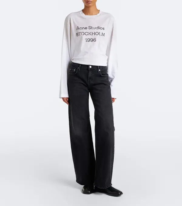 Citizens Of Humanity Nora Wide-leg Jeans - Black