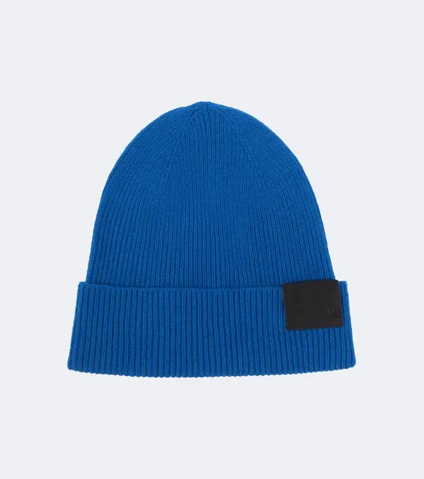 TOM FORD Ribbed-knit Cashmere Beanie - Blue