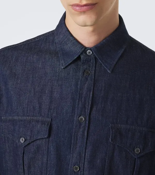 JIL SANDER Cotton Chambray Shirt