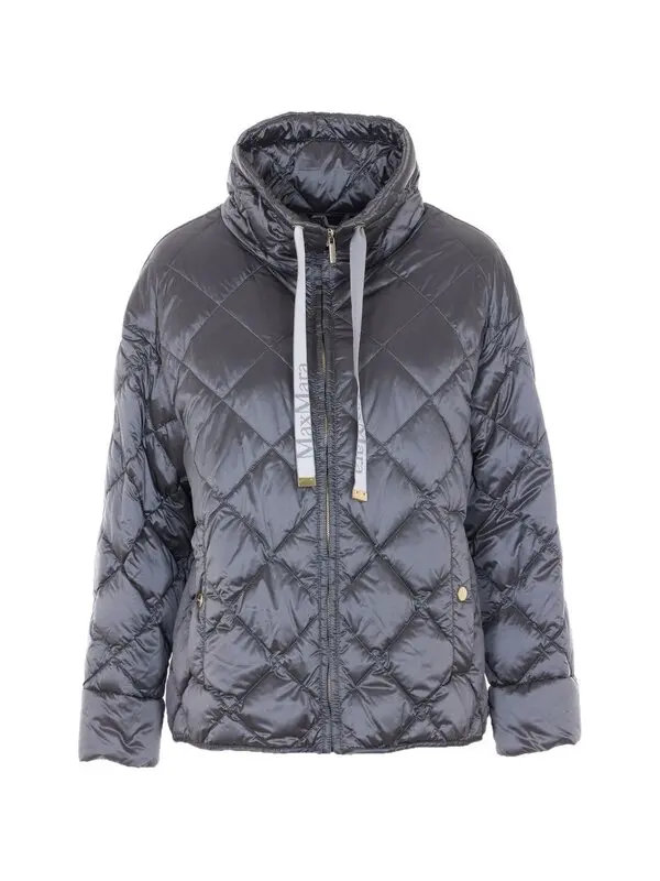 Max Mara Quilted Blouson Jacket - Grey
