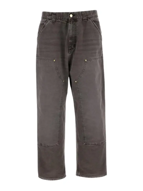 Carhartt Work In Progress Denim Cotton Jeans - Grey
