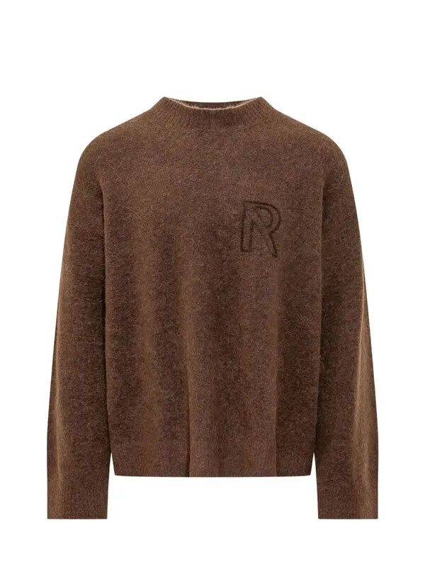 REPRESENT Sweatshirt With Logo - Brown