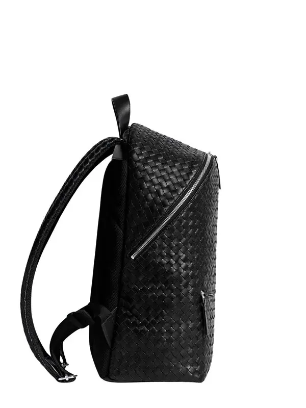 Bottega Veneta Woven Leather Backpack