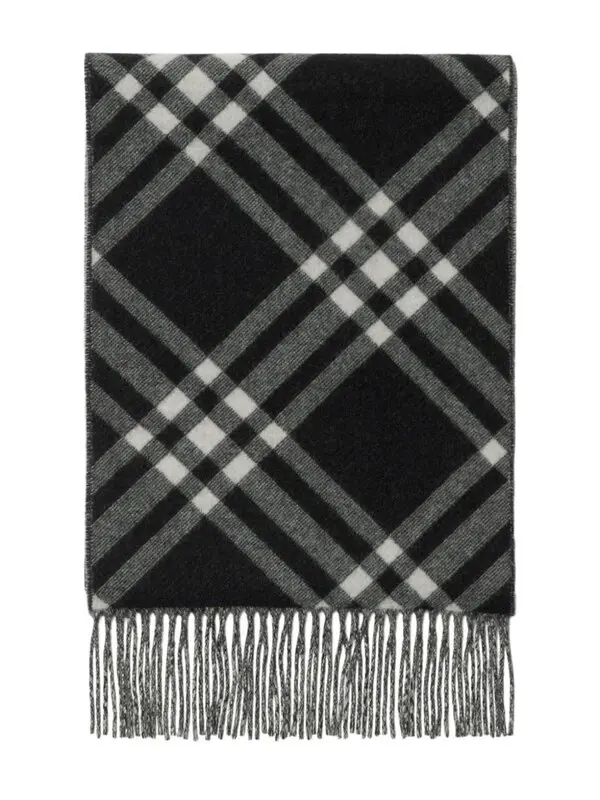 Burberry Check Cashmere Scarf