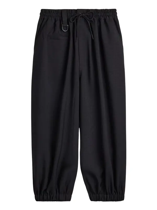 Y3 Sport Uniform Cuffed Pants - Black