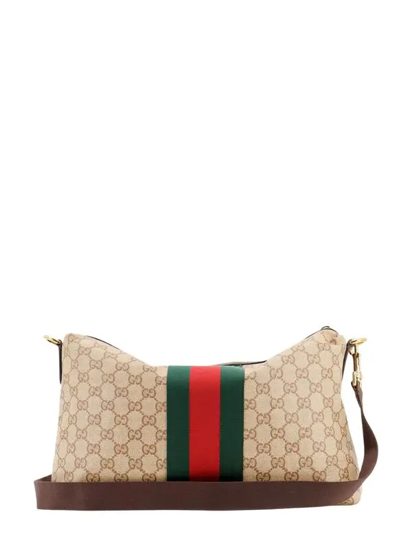 Gucci Gg Web Shoulder Bag