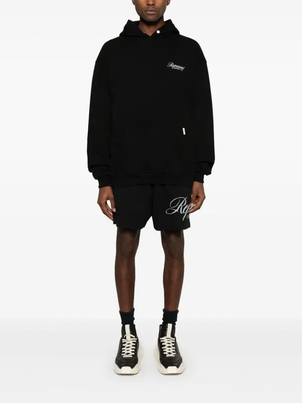 REPRESENT Owners Club Script Hoodie - Black