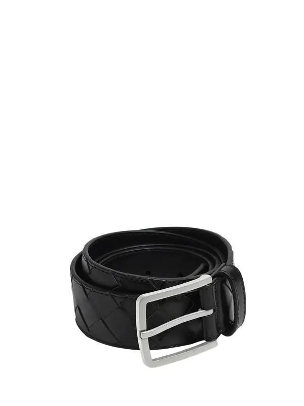 Bottega Veneta Braided Belt - Black