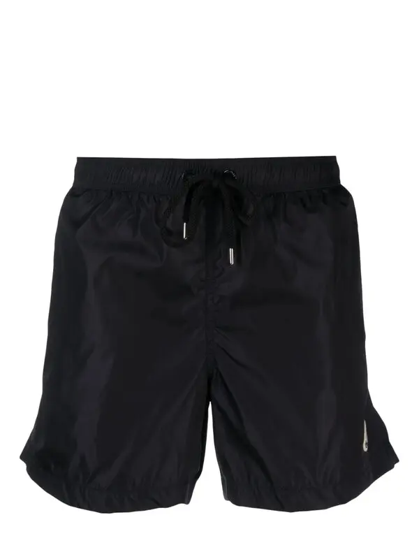 Moncler Logo Swimshorts - Blue