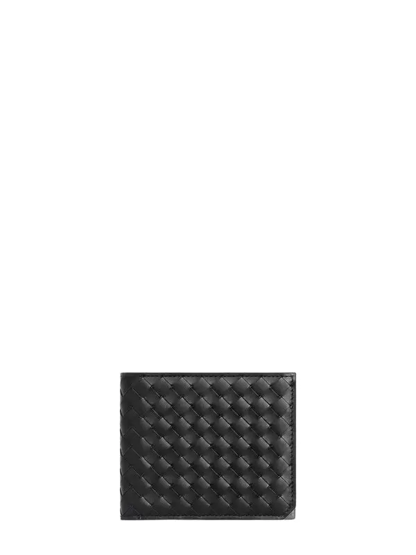 Bottega Veneta Leather Wallet - Black