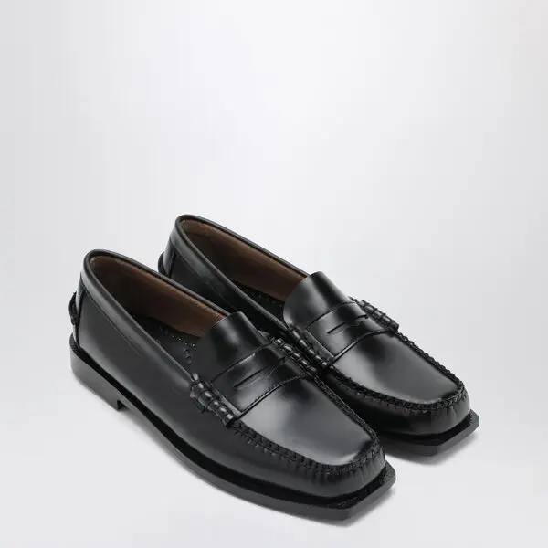 SEBAGO Madison Moccasins In Leather - Black