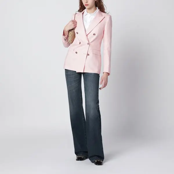 Tagliatore Double-breasted Linen Jacket