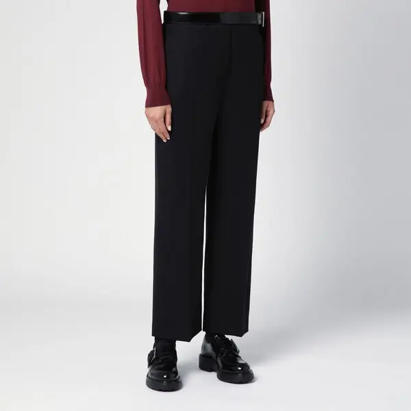 Prada Gabardine Trousers With Belt