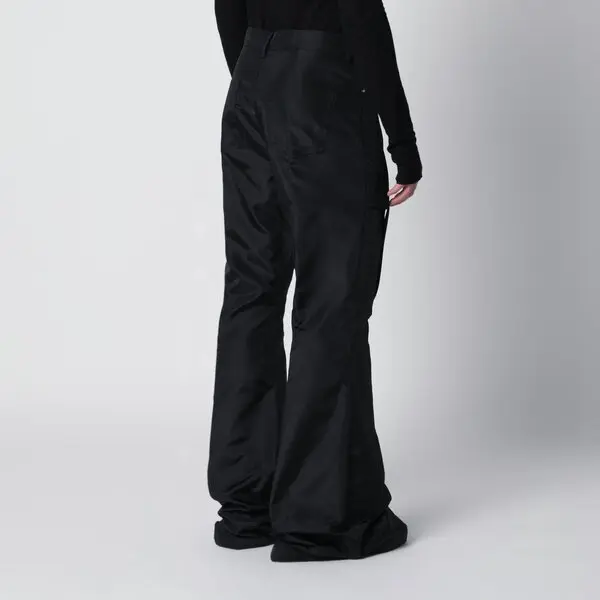 Rick Owens Megastrapped Bolans Jeans In Nylon Canvas