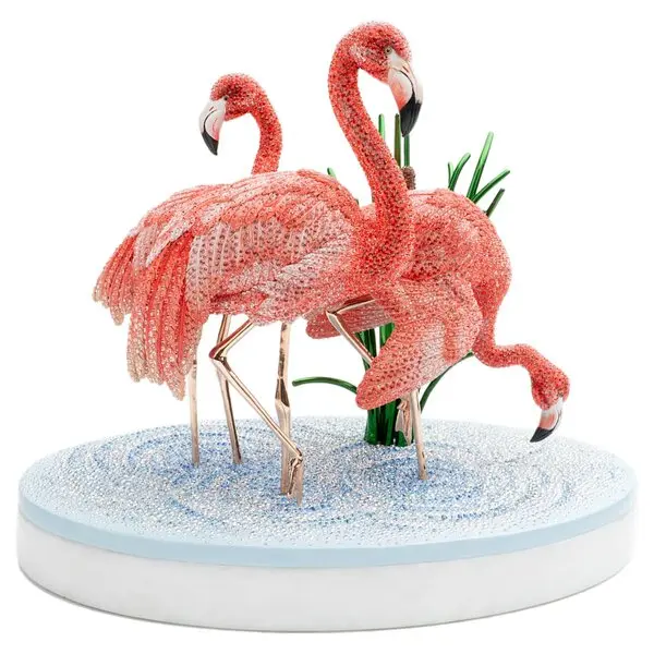 SWAROVSKI Crystal Myriad Flamingos - Pink