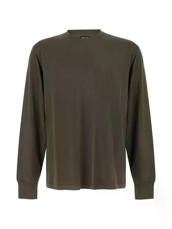 TOM FORD Long-sleeve T-shirt - Brown