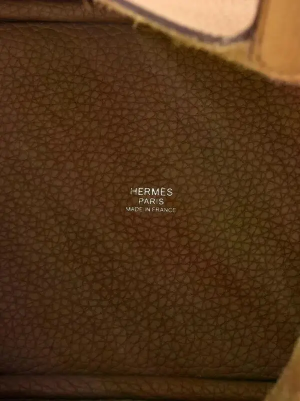 Hermès Picotin Lock Bag Clemence Pm Bucket Bag - Brown