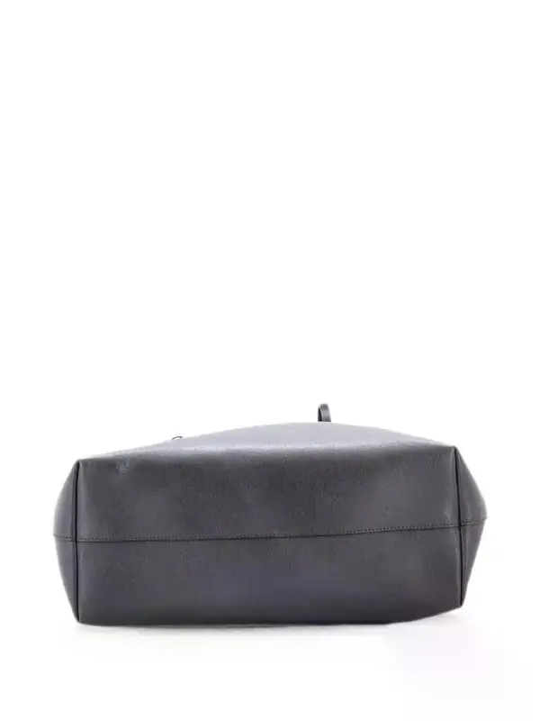 Fendi Monster Roll Leather Medium Tote Bag